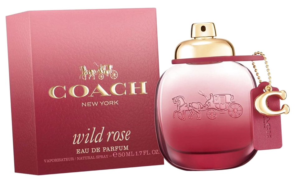 Парфюмерная вода для женщин Wild Rose Coach 50 мл / Коуч Вайлд Роуз