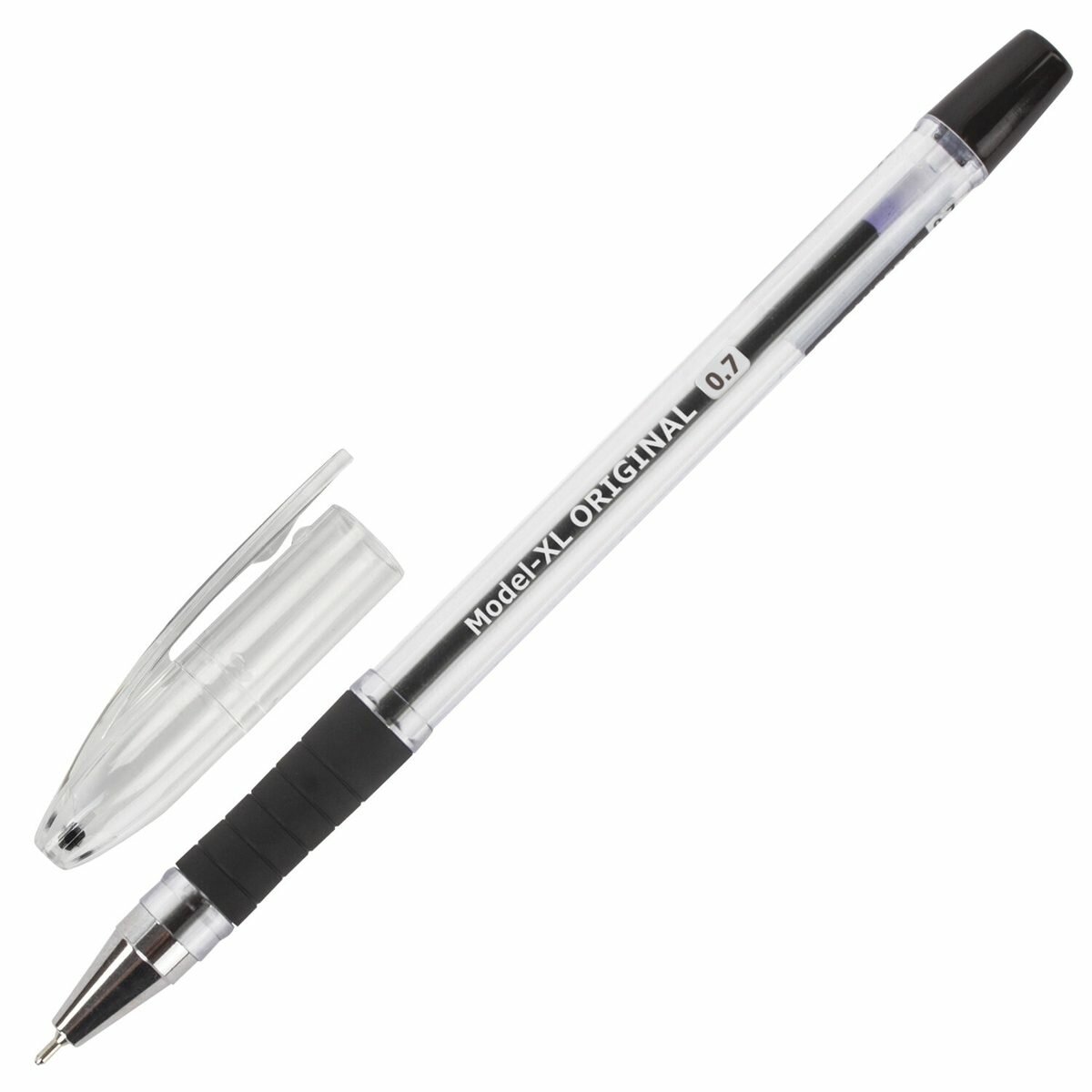 Ручка шариковая Brauberg Model-XL Original (0.35мм, черная) (143243), 12шт.
