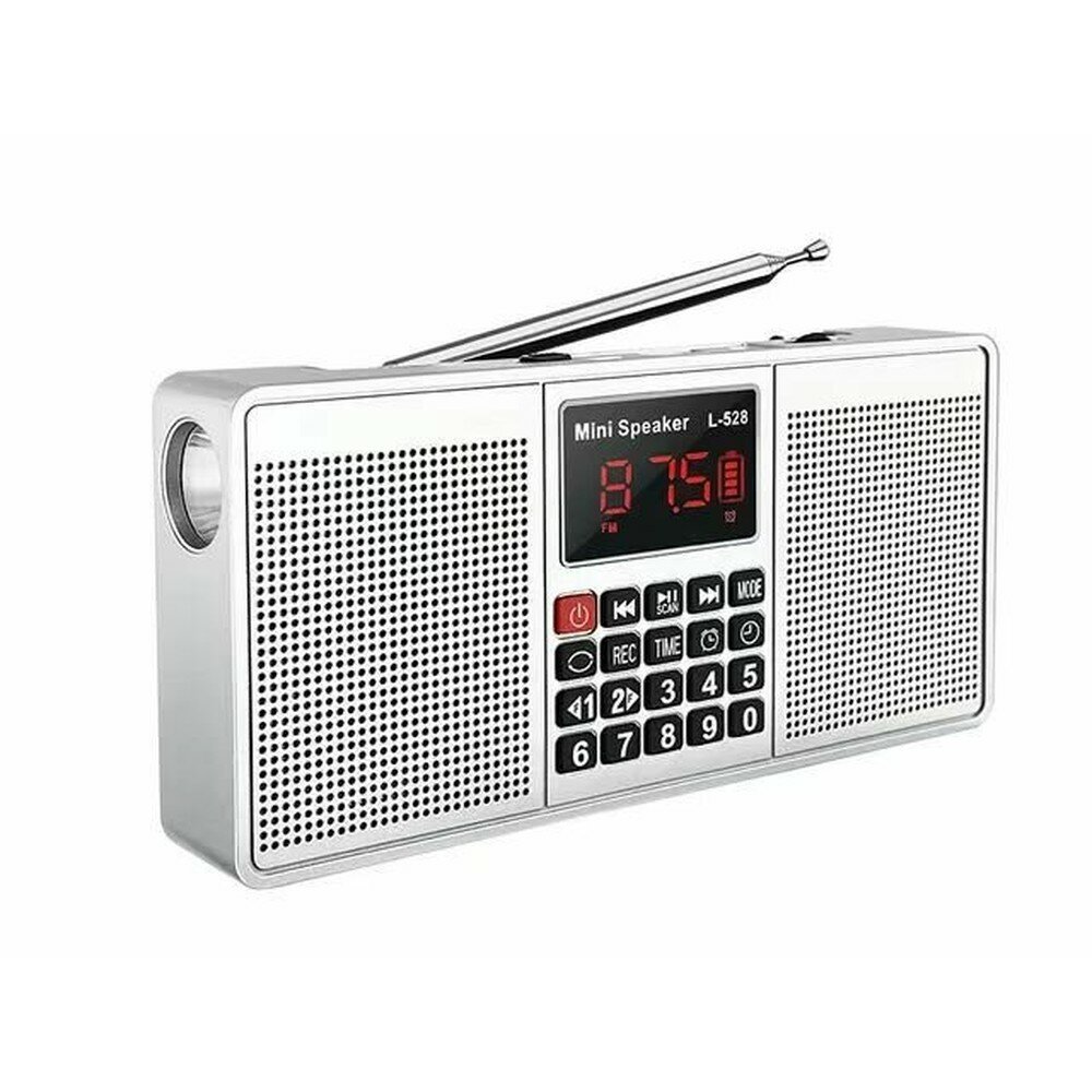 Многофункциональное портативное стерео радио FM/AM перезаряжаемое USB TF карт-плеер Беспроводная Bluetooth-колонка