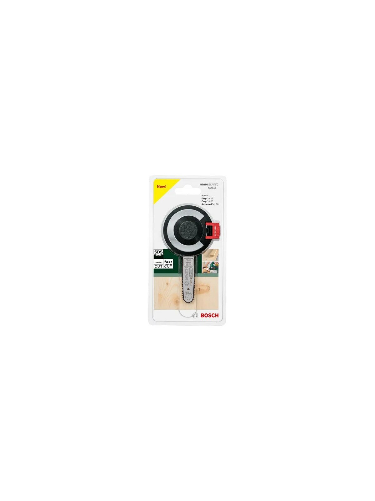 Полотно пилы Bosch nanoBLADE Wood Speed, 65 мм, (2609256D86)