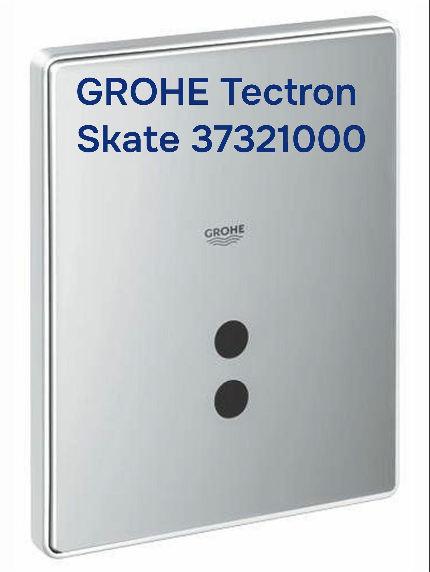 Инфракрасная панель смыва для писсуара GROHE Tectron Skate (1 режим смыва), хром (37321000)
