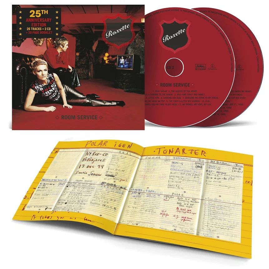 CD диск Roxette - Room Service (2CD) Deluxe, 2026, DigiSleeve