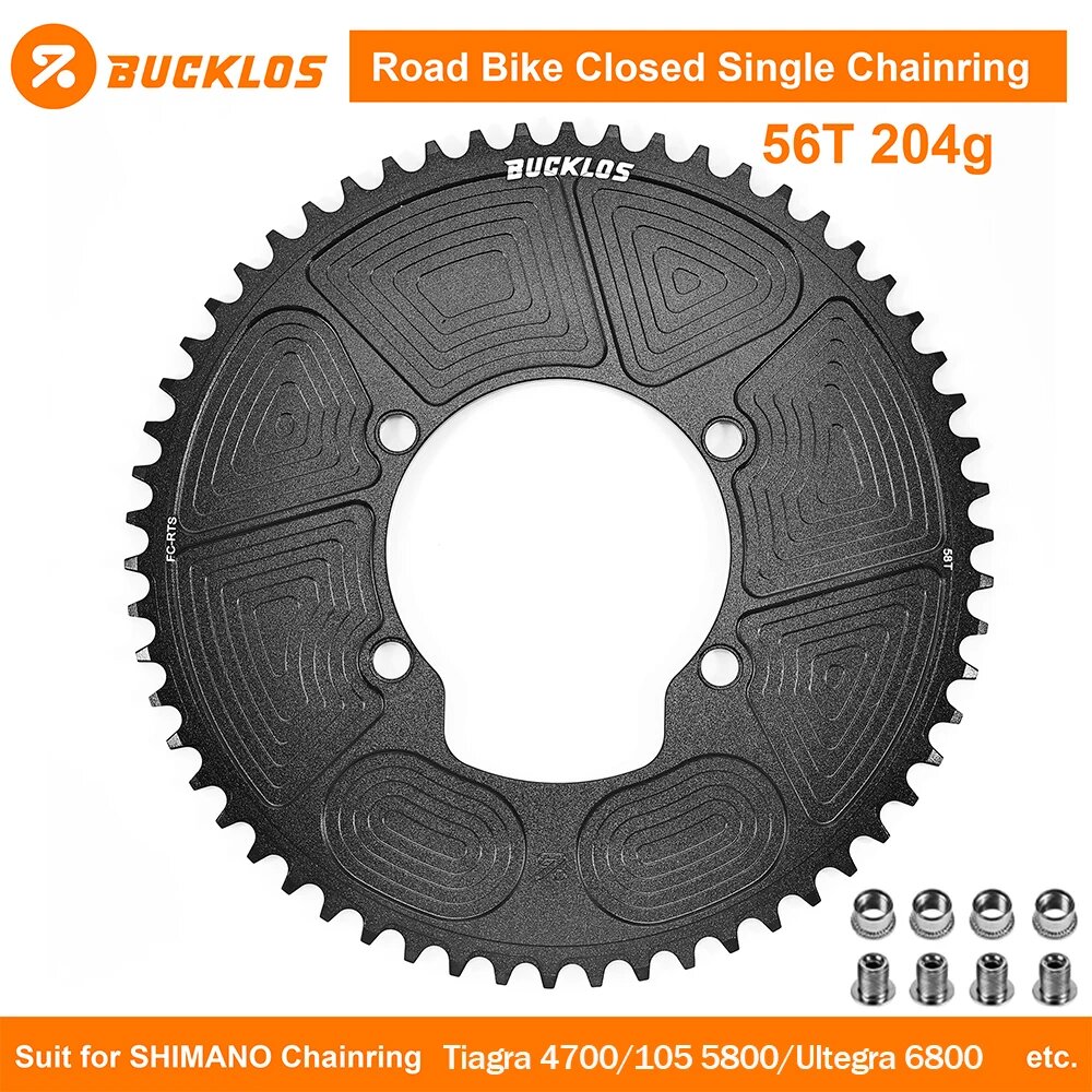 BUCKLOS Звезда передняя 56T для Shimano