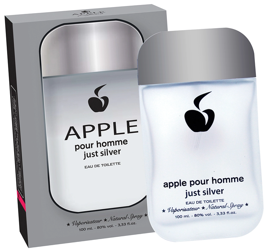 Яркий аромат Эпл Парфюм Джаст Сильвер миниатюра 3 / Туалетная вода Apple Parfums Just Silver пробник / Сэмпл парфюма