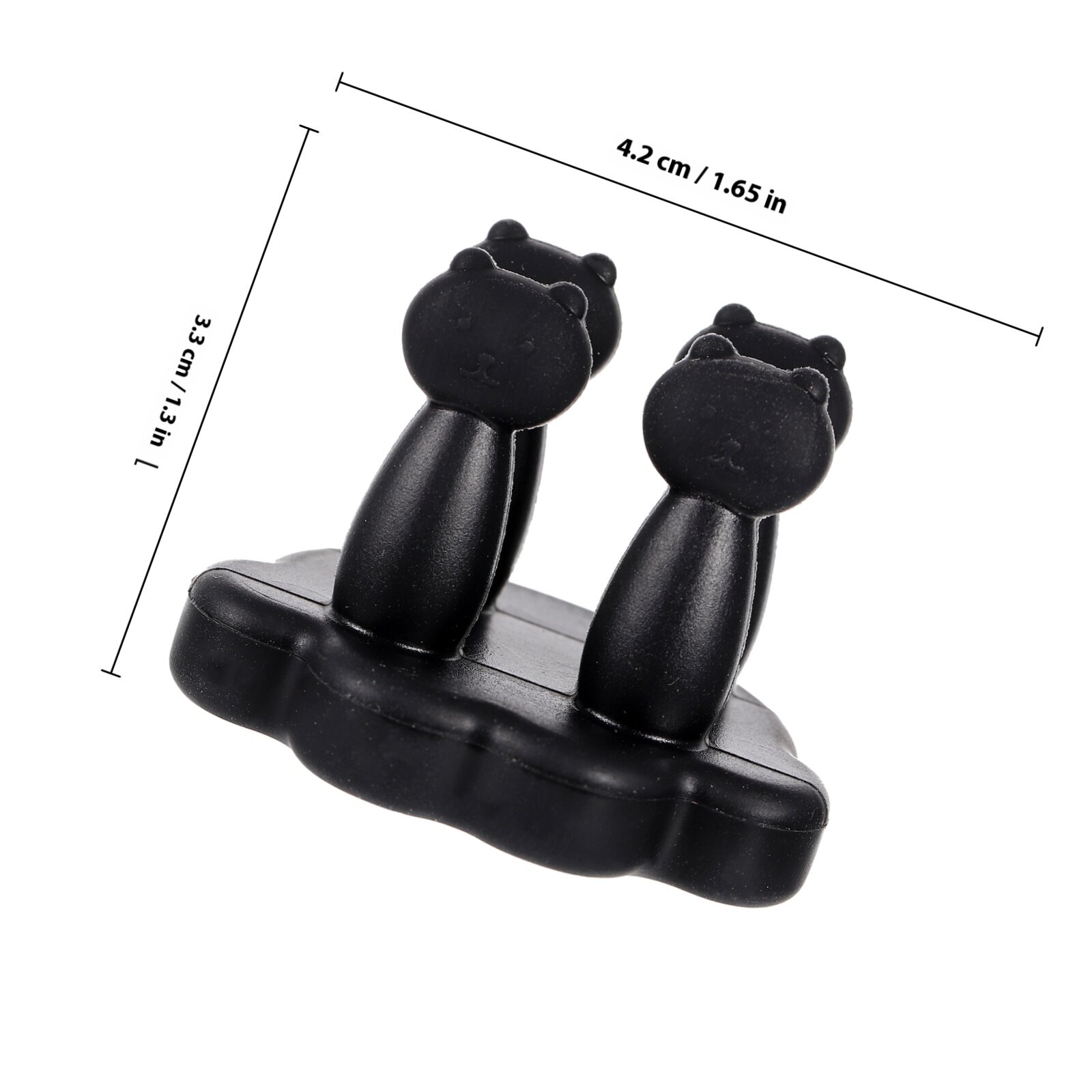 4 Штуки Держатели Для Щёток Силиконовые Крючки На Стену 4.2X4X3.3Cm