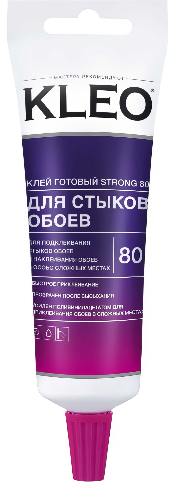 Клей для стыков обоев KLEO STRONG 080 стыки