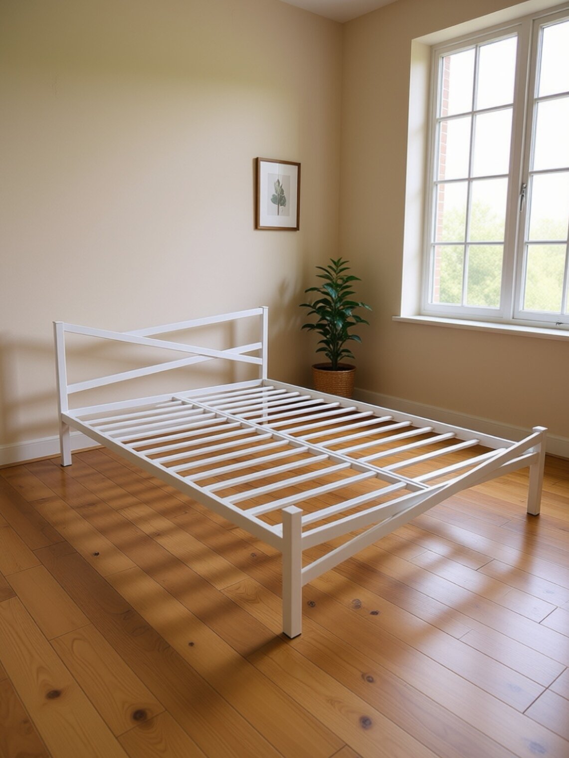 Кровать Loft Mebel "Афина", металлическая, кованая, 140 x 200 х 20 см