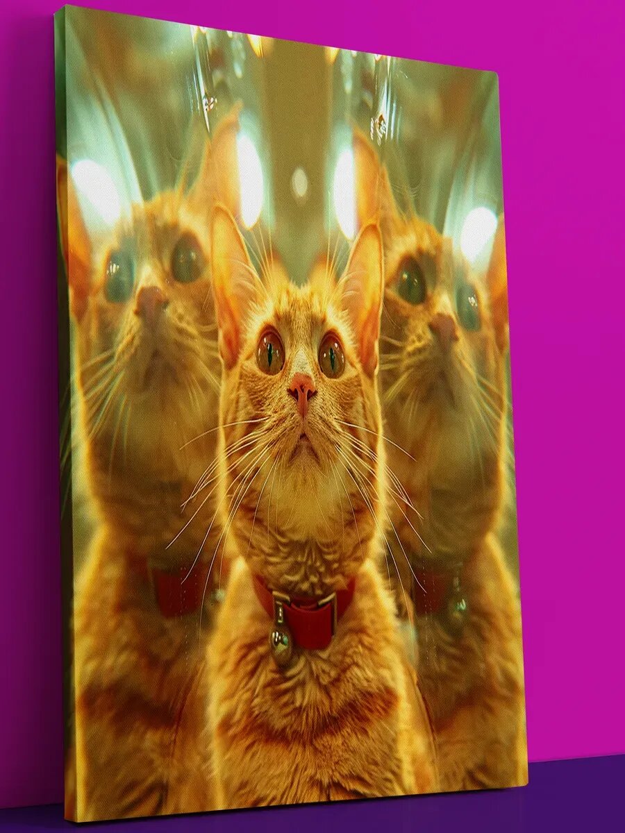 Картина 30х40 коты