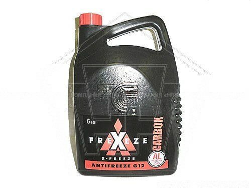 Антифриз x-freeze red 12 "синтез-пак" ( 5кг) -40*с (красный) (430206074)