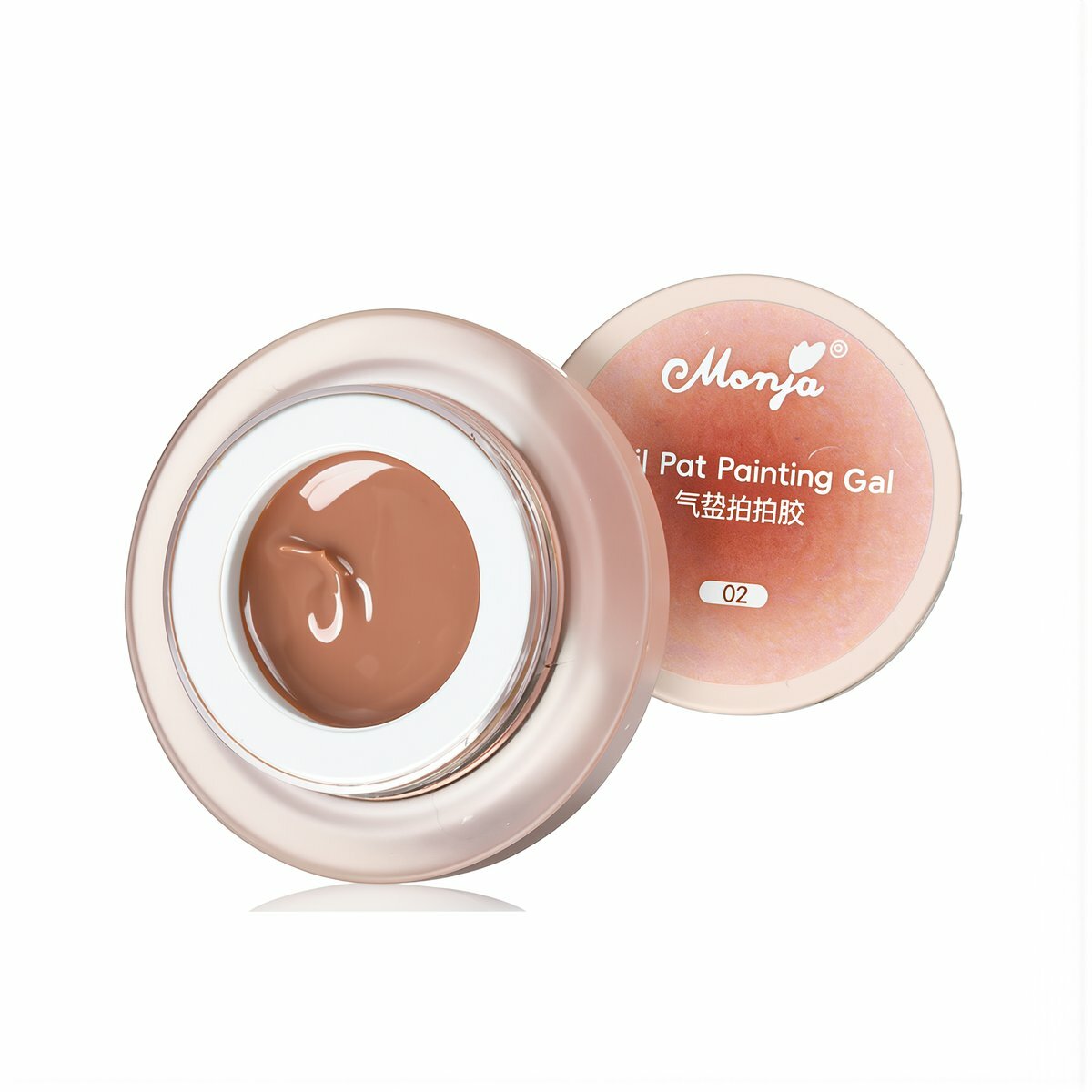Компактный гель для нейл пэйнтинга Nail Pat Painting Gel оттенок 01, градиент, многослойное нанесение, перенос рисунков, подходит для выездных мастеров маникюра