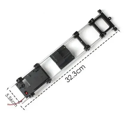 Запасные части для радиоуправляемого военного грузовика JJRC Q60 Q61 D826 D827 Белый, 4WD car frame