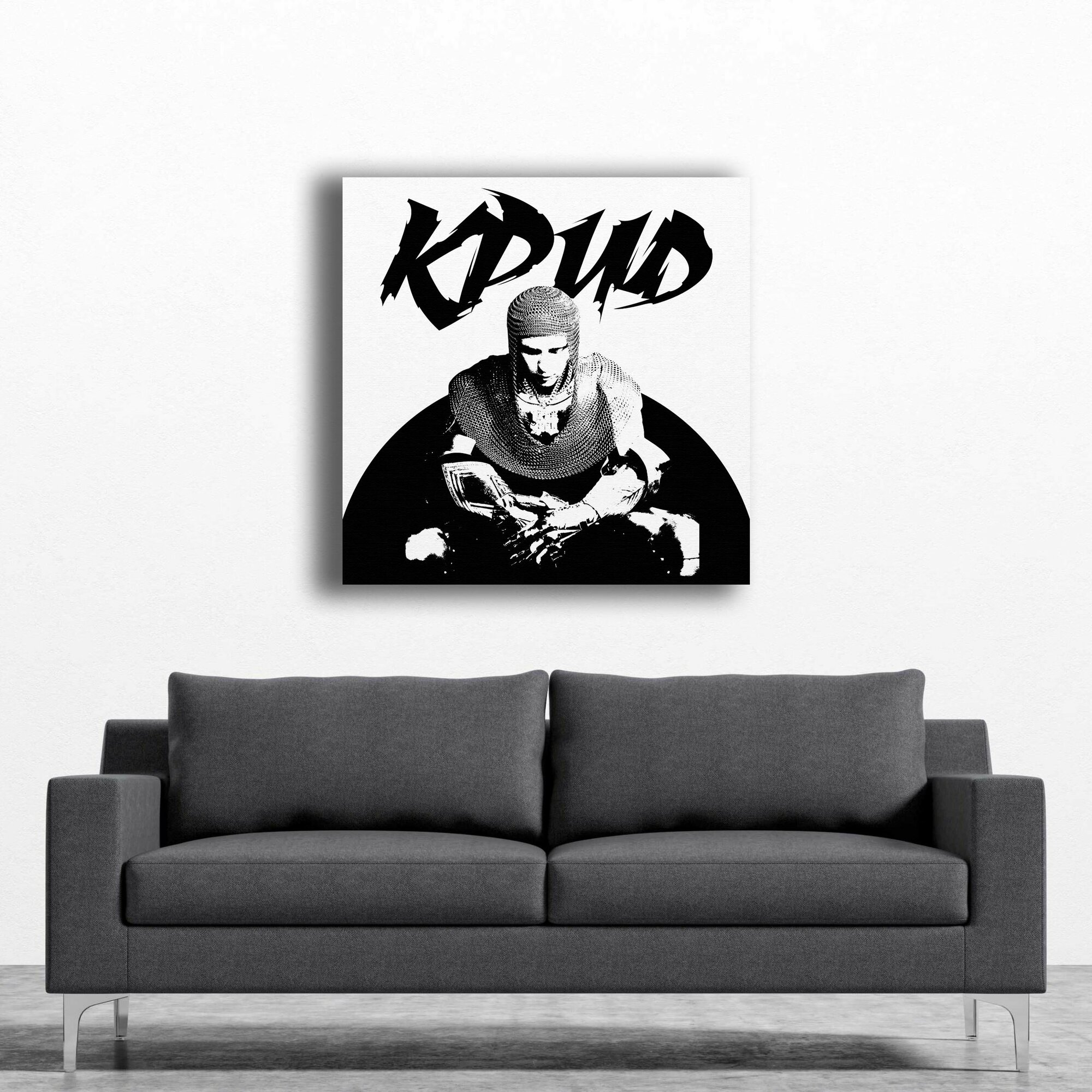 Картина на холсте Егор Крид / 40*40