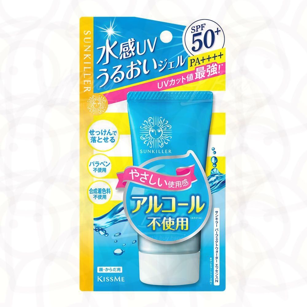ISEHAN Солнцезащитный гель-эссенция Sunkiller Perfect Water Essence SPF50+ санкиллер для лица и тела, 50 мл, туба