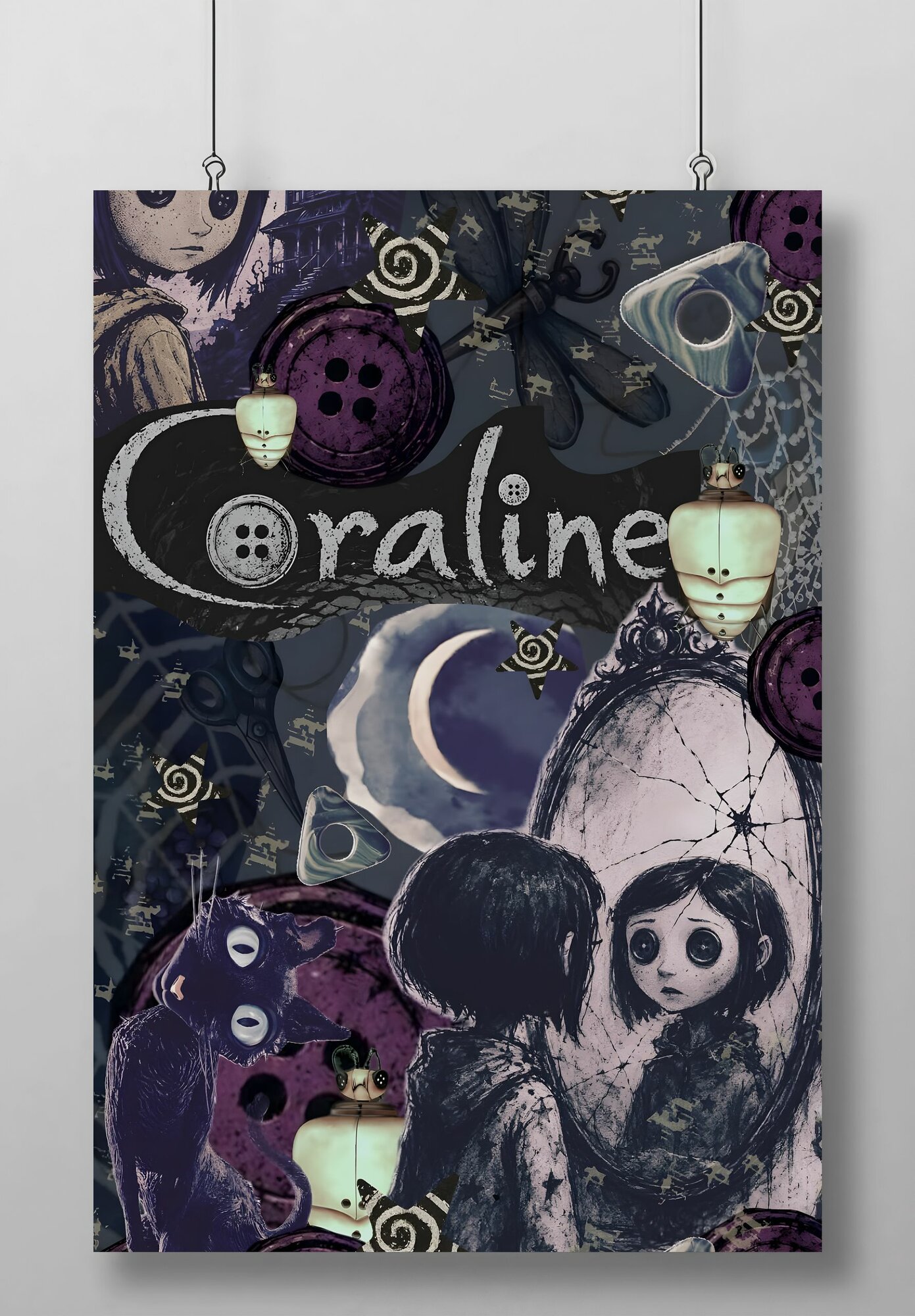 Постер/Плакат Коралина в Стране Кошмаров(Coraline)