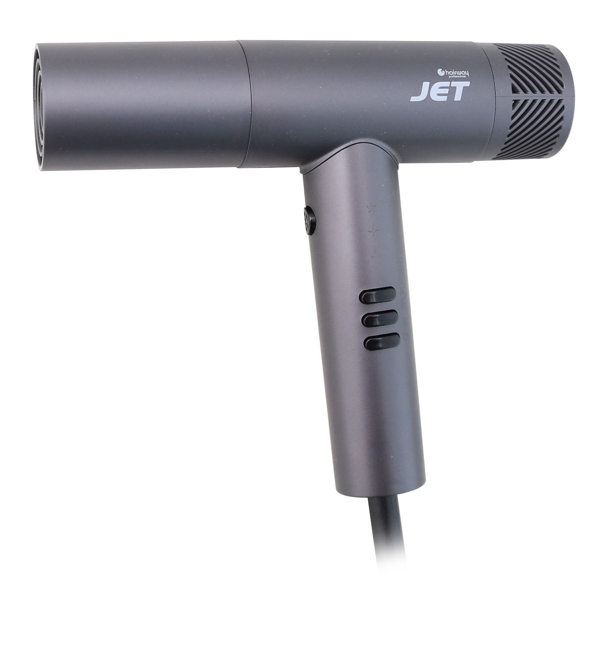 HAIRWAY Фен высокоскоростной JET со съемным фильтром для волос, 1300-1600W (3 скорости, 3 темп. режима)