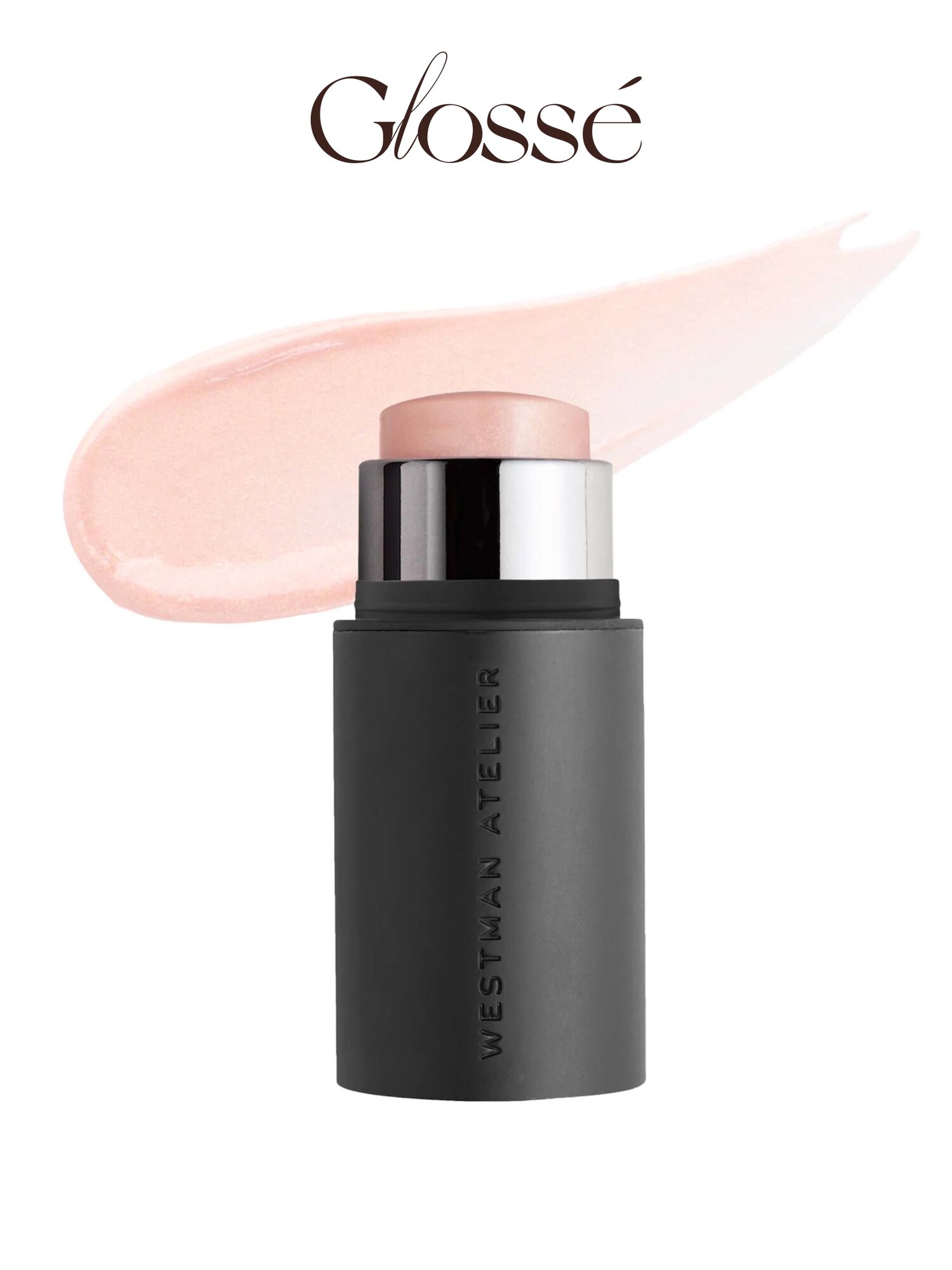Westman Atelier хайлайтер Mini Petite Lit Up Glassy Gel Highlighter Stick, оттенок Nectar, 2.5 гр.