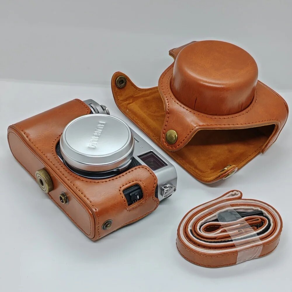 Чехол Ocotex Light Brown для Fujifilm X100