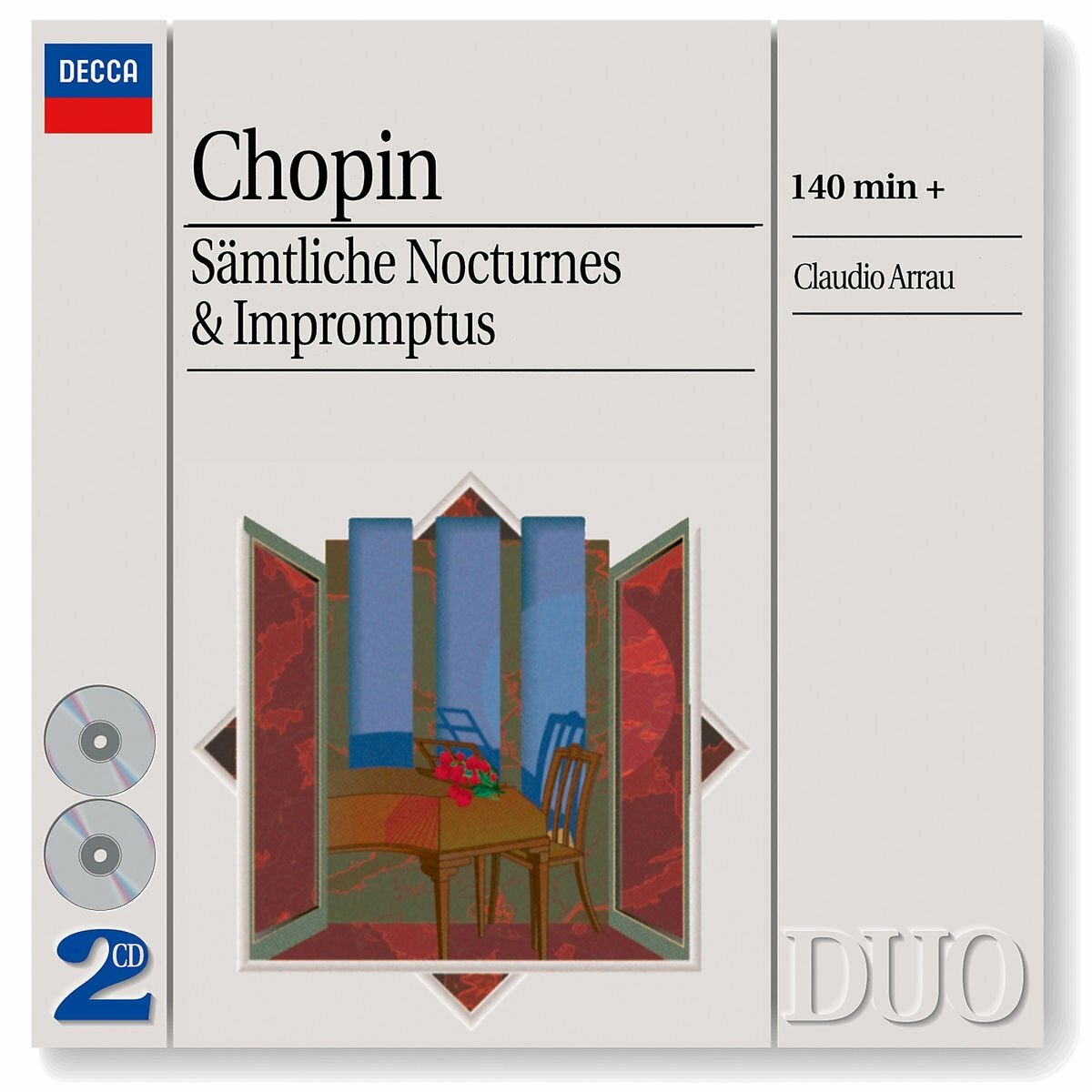 Музыка CD Claudio Arrau - Sämtliche Nocturnes & Impromptus (CD, Compilation, Reissue)