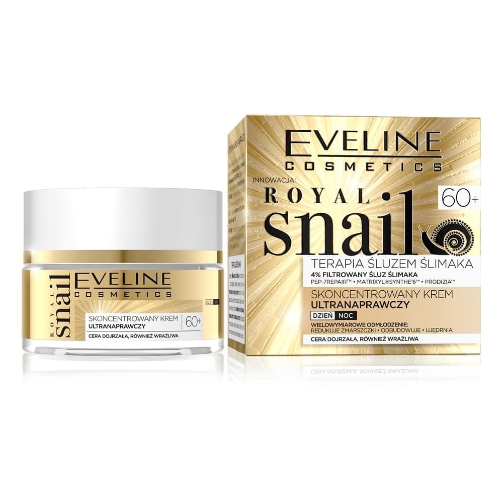 Крем для ухода за кожей Eveline Cosmetics Royal Snail 60+, 50 мл