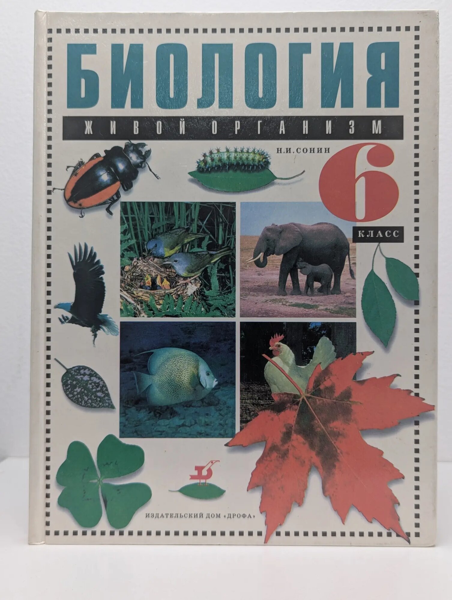 Биология. 6 класс. Живой организм Сонин Николай Иванович 1997