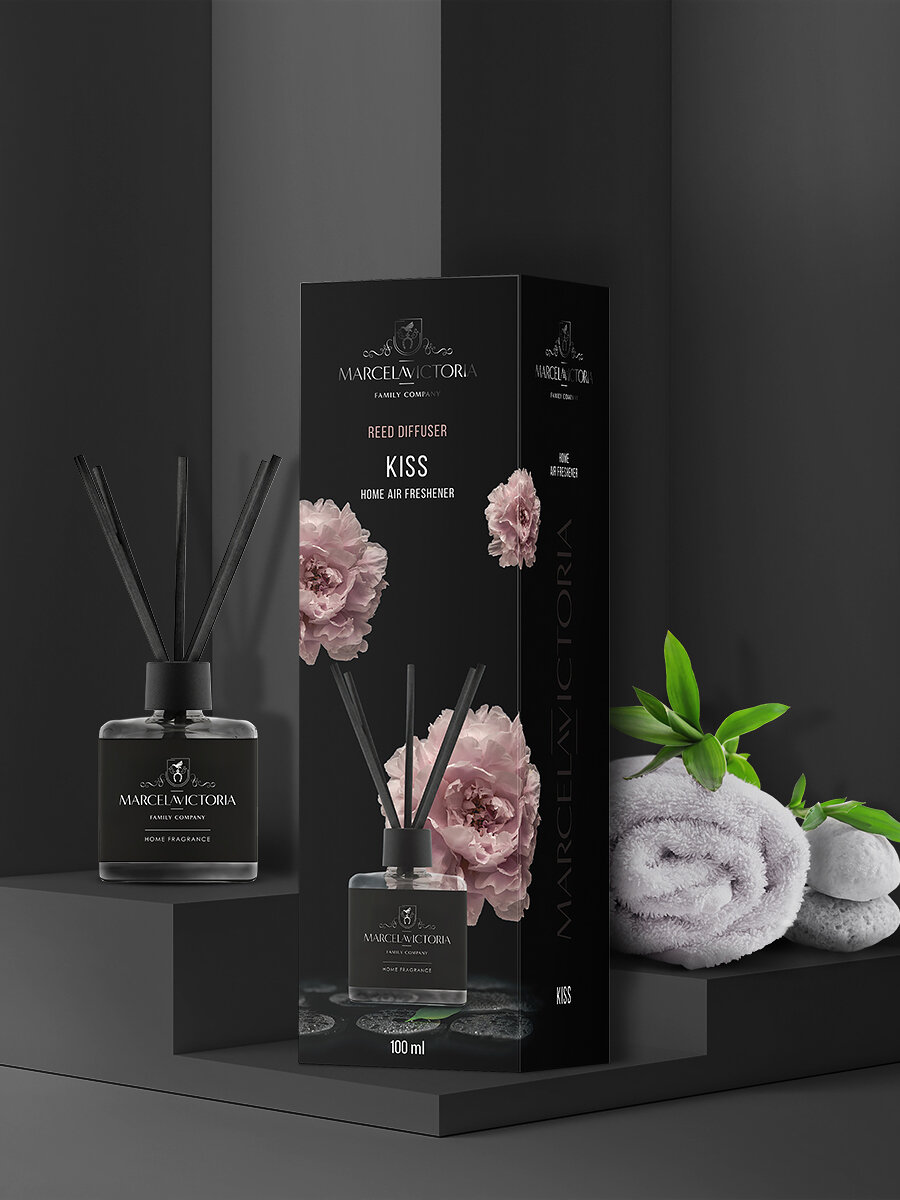 Ароматизатор TASOTTI (на панель приборов) REED DIFFUSER KISS