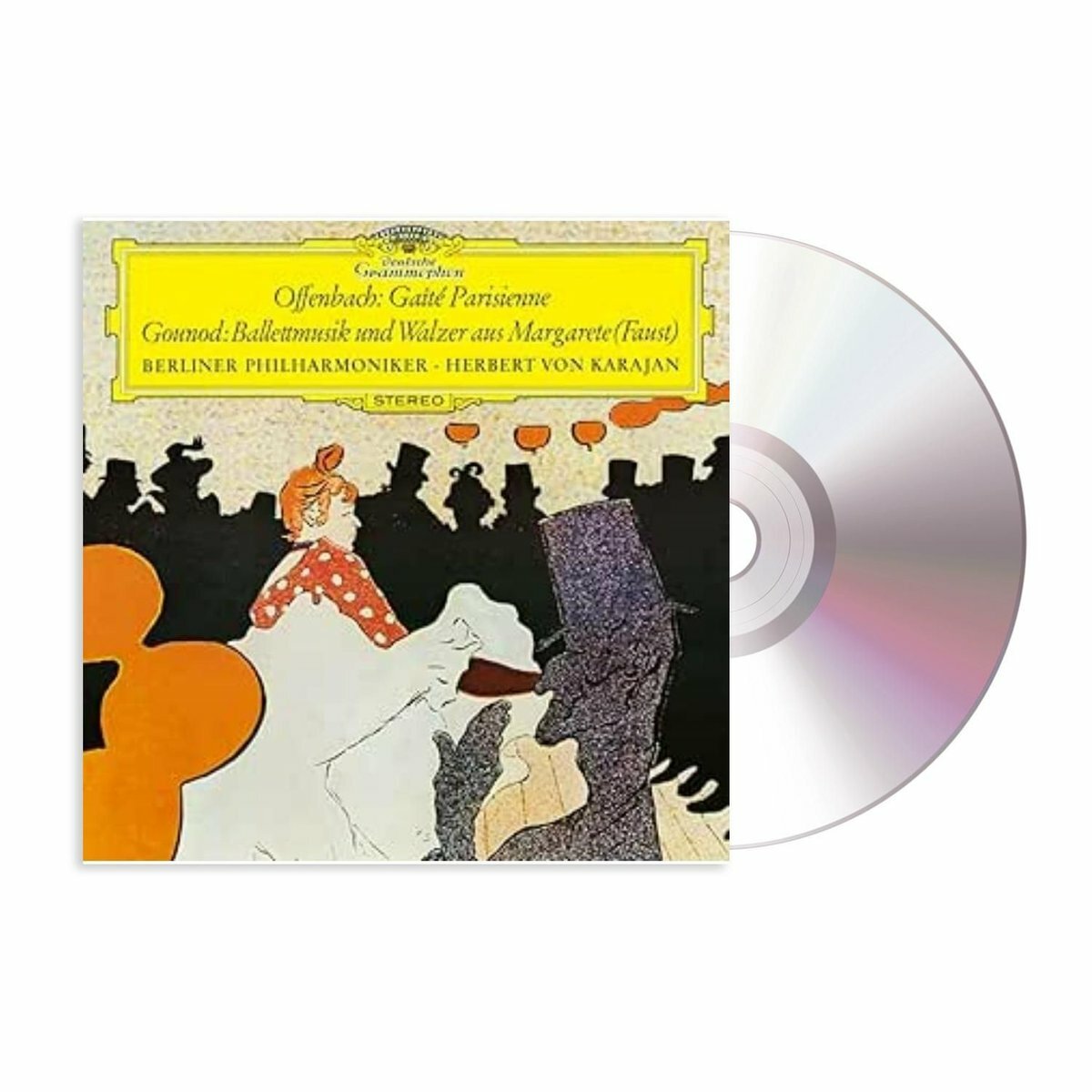 Музыка CD herbert von karajan - Ga t Parisienne / Ballettmusik Und Walzer Aus Margarete (Faust) / SACD