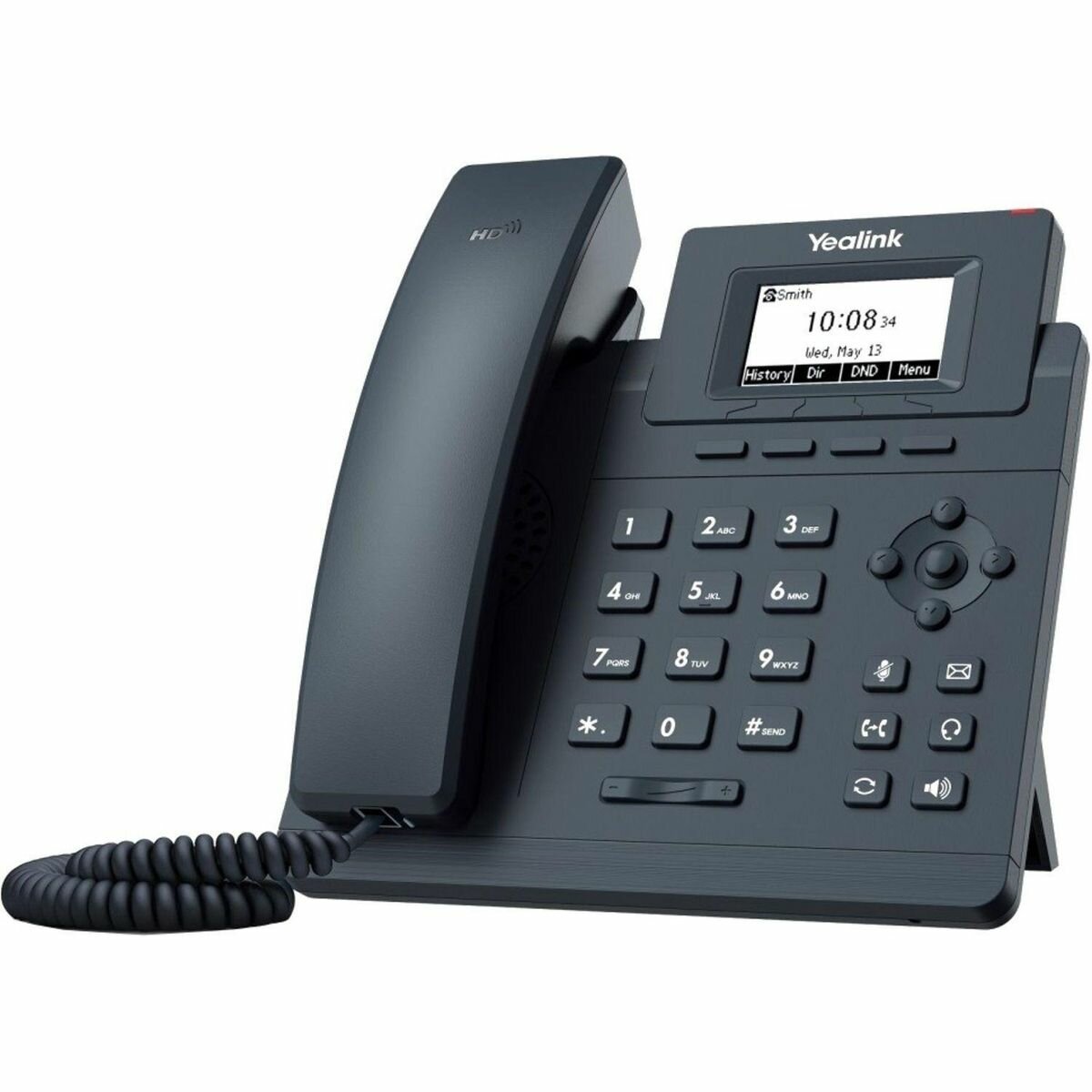 Телефон SIP Yealink SIP-T30P черный. БП в комплекте (1370323)