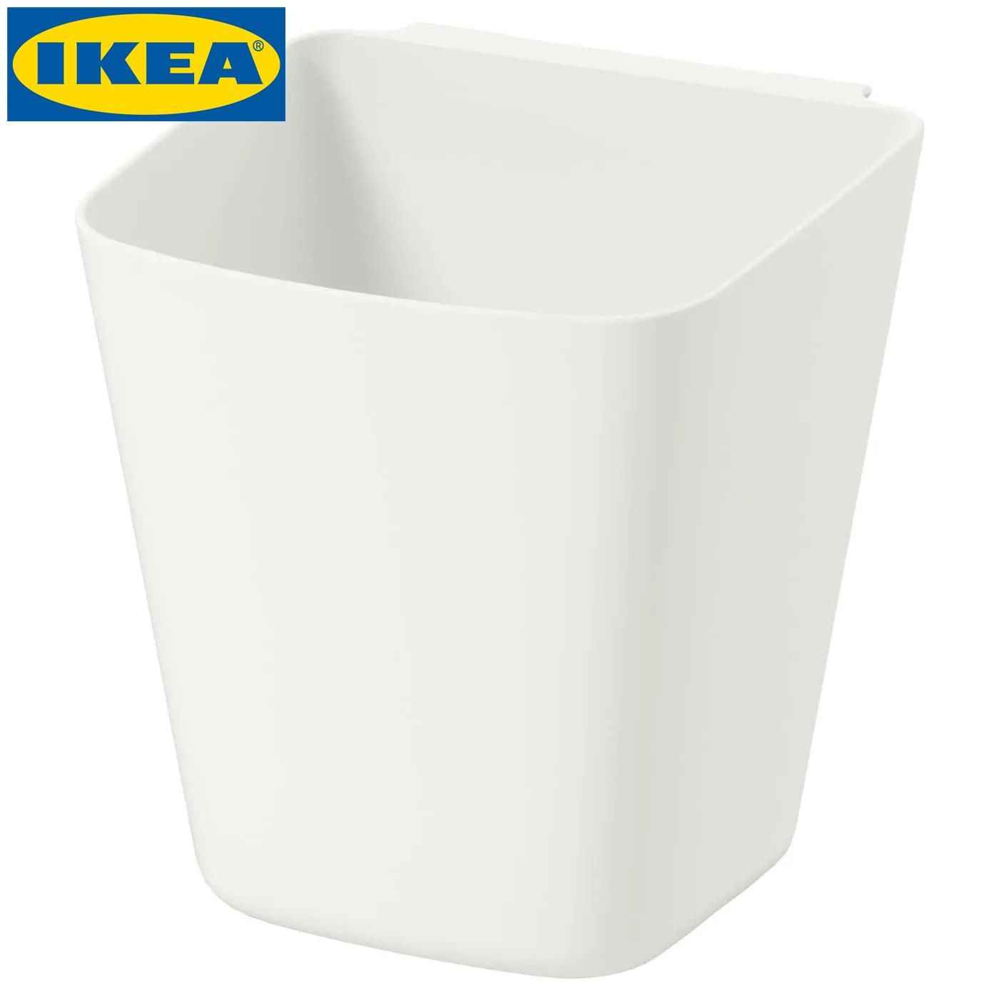 IKEA Рейлинг для кухни, ванной 11 см х 12 см х 13 см 1 предм. полипропилен белый