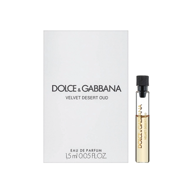 Стойкий аромат Dolce Gabbana Velvet Desert Oud пробник 1.5 / Парфюмерная вода Дольче Габбана Вельвет Десерт Уд миниатюра