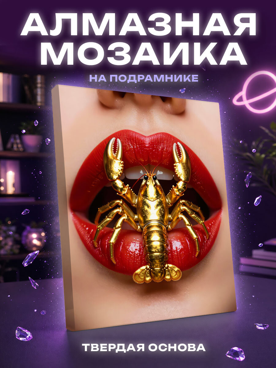 Алмазная мозаика Скорпион
