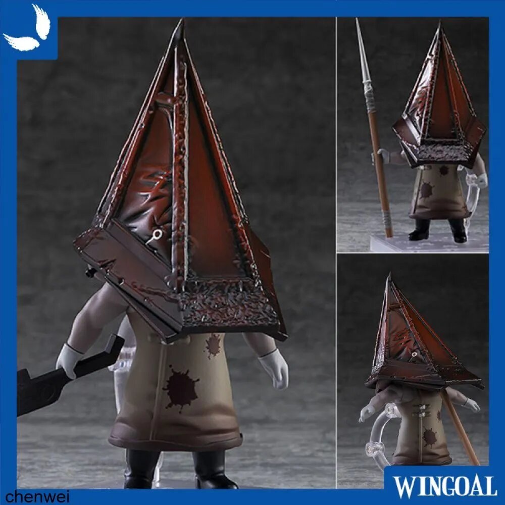 Фигурка Нендороид Сайлент Хилл 2 Красная пирамидальная штука / Silent Hill 2 Red Pyramid Thing подарок для фаната (10 см) 2572