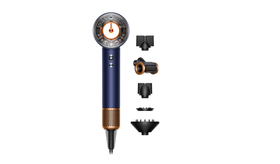 Фен Dyson HD16 Prussian Blue (Straight+Wavy) (122612-01)