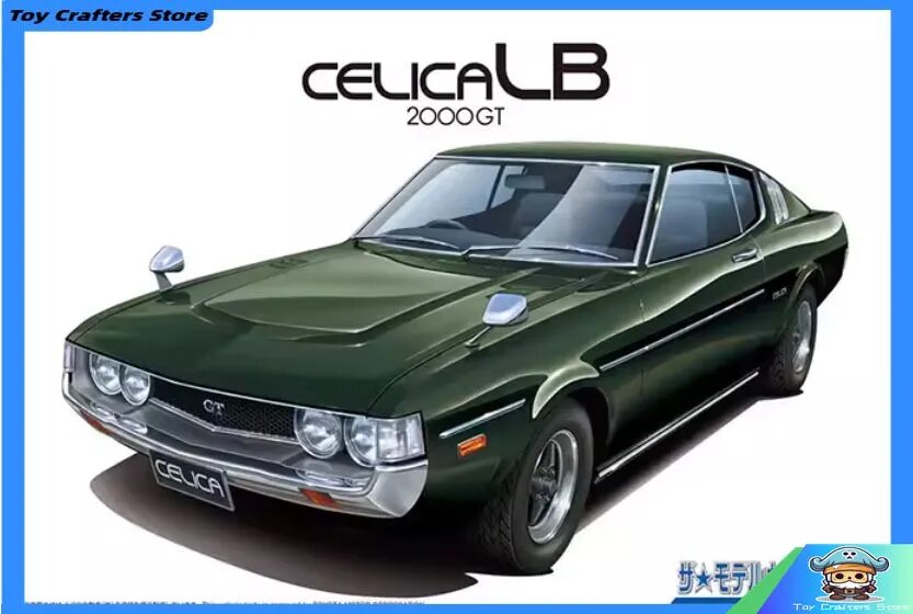 Aoshima 05845 1/24 Тойота RA35 CelicaLB 2000GT 77 Пластиковая модель автомобиля