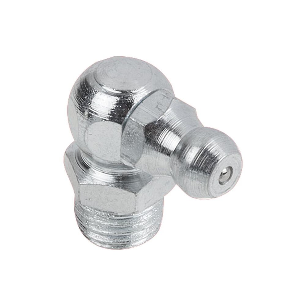 DIN 71412 C-M Пресс-масленка M8 x 1.25 угловая 90° Цинк