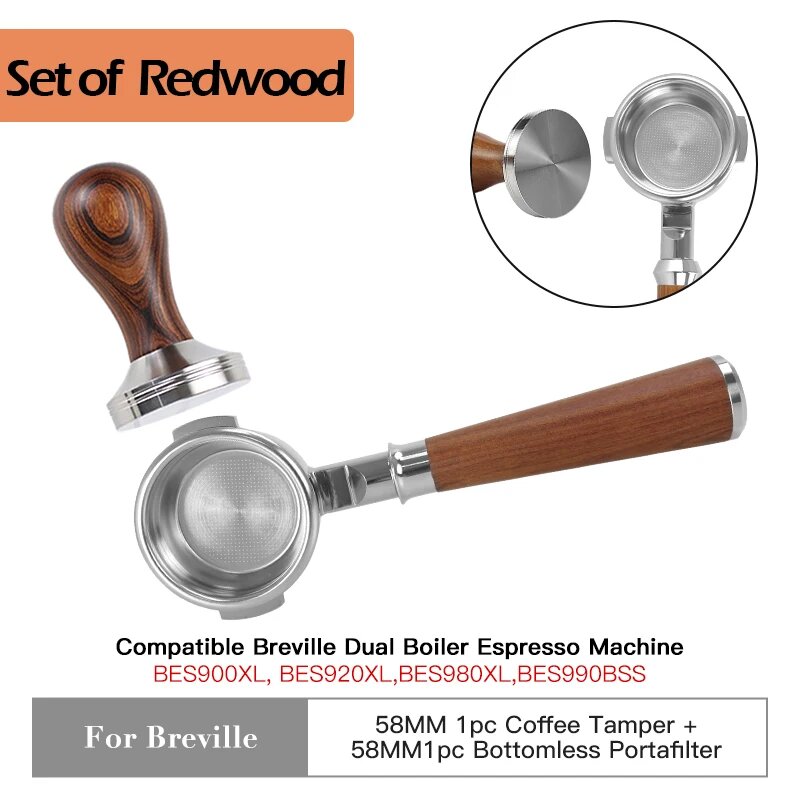 Набор портафильтра и темпера 58 мм для Breville