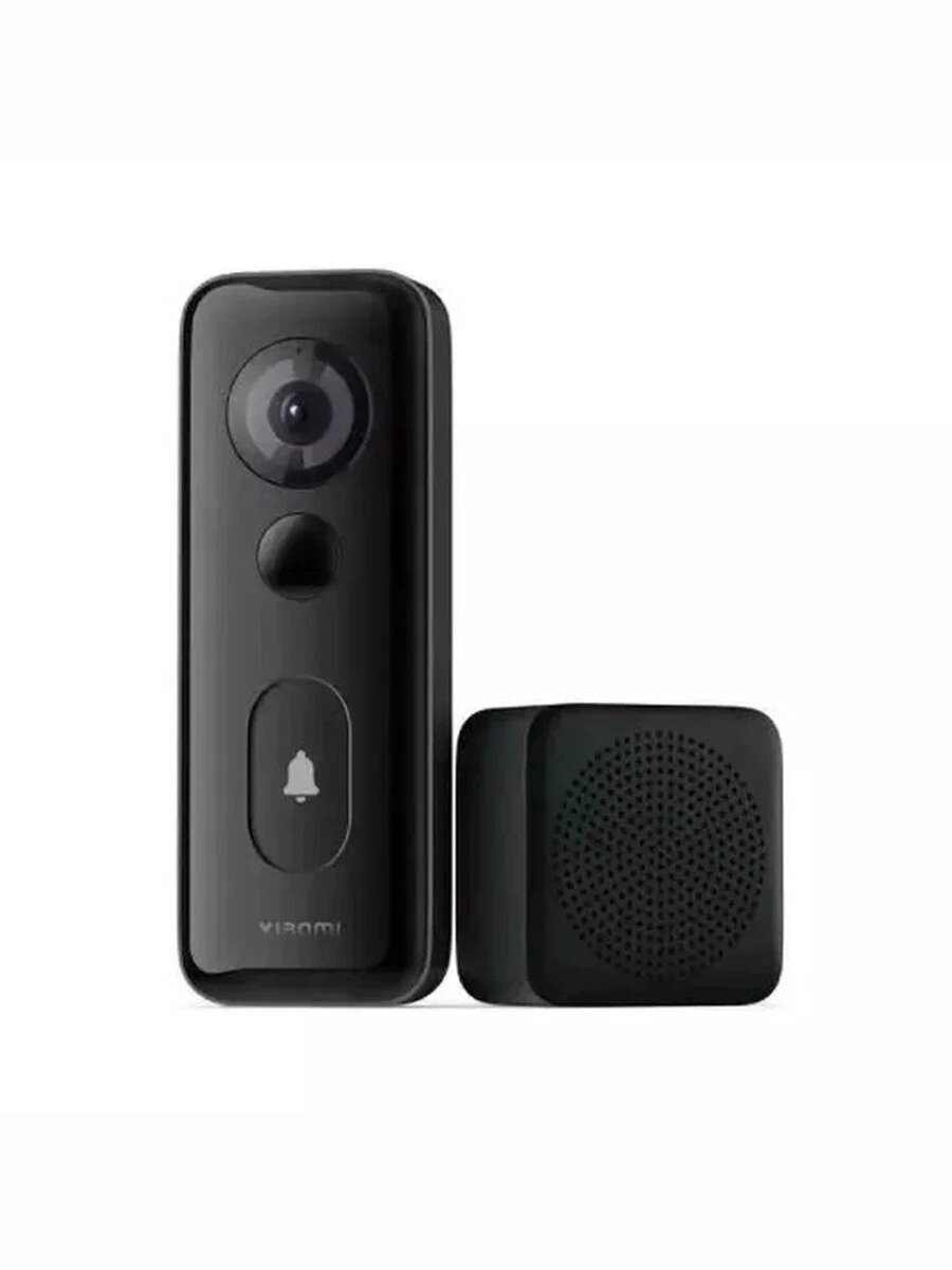 Умный дверной звонок Xiaomi Smart Doorbell 3, Беспроводной звонок, Black