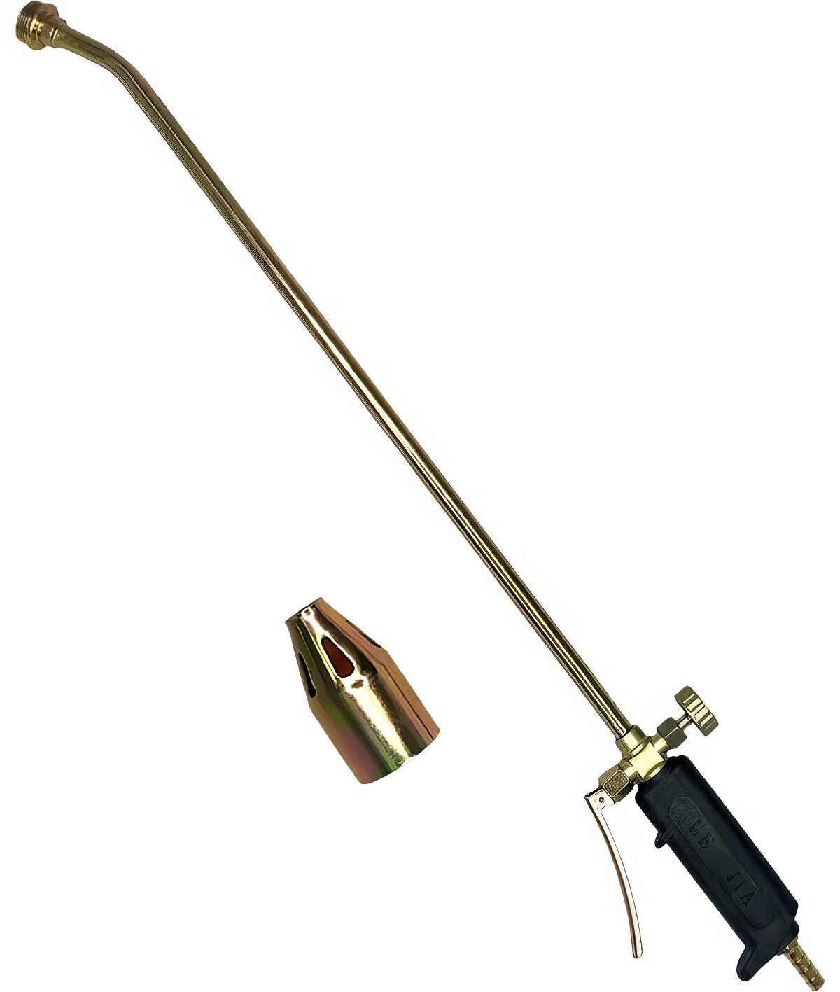 Кровельная пропановая горелка vertextools 90 см, латунь 0841-90