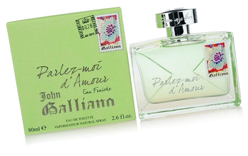 Парфюм John Galliano Parlez Moi D Amour Eau Fraiche женский 80 мл / О Фреш