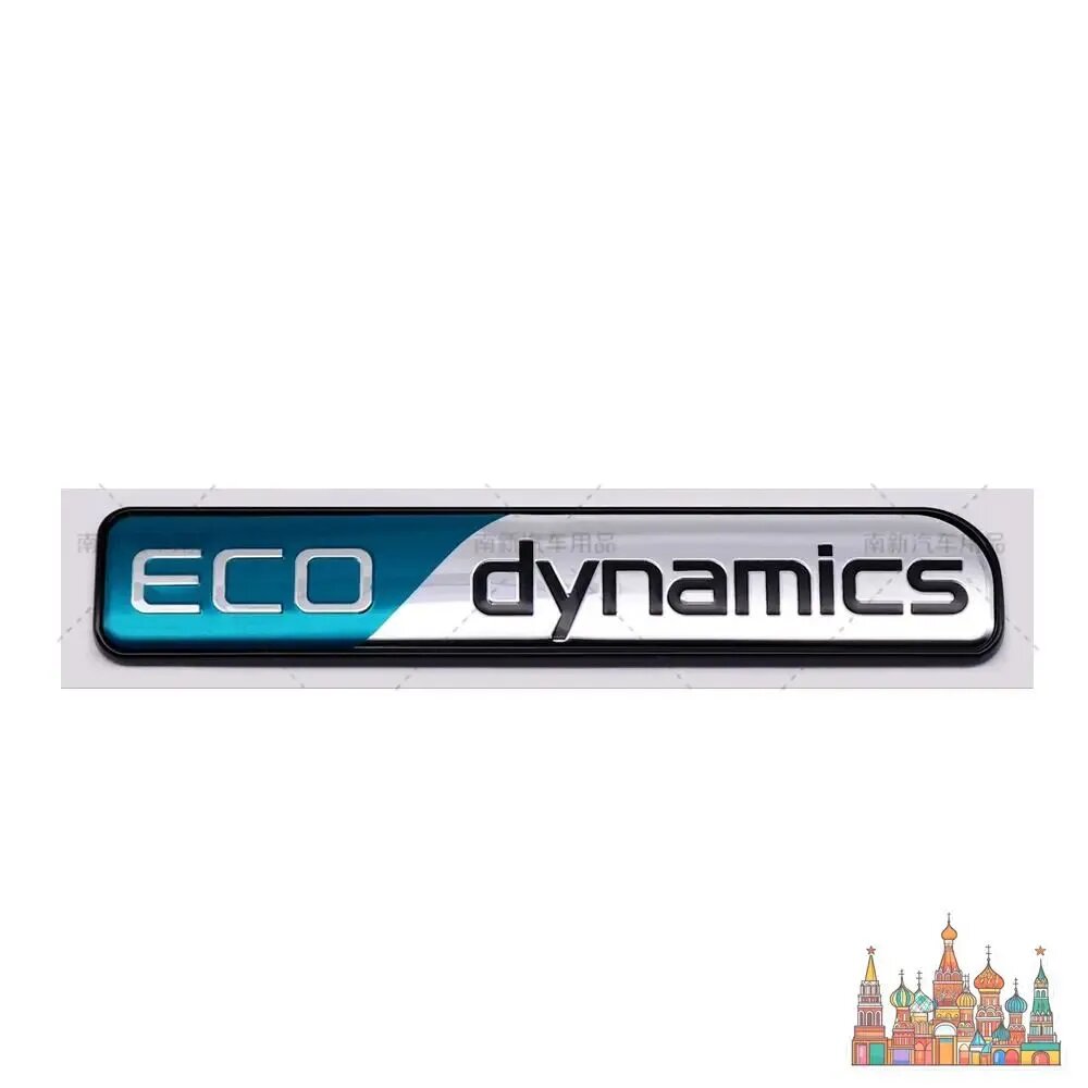 Эксклюзивный шильдик KIA ECO dynamics 9.8x1.8cm, произведенный из ударопрочного ABS, применяется для декора кузова.