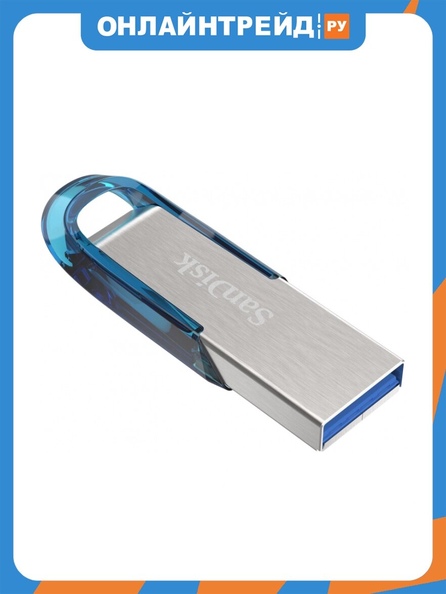 USB флешка Sandisk 32Gb Ultra Flair blue USB 3.0 (150/25 Mb/s)
