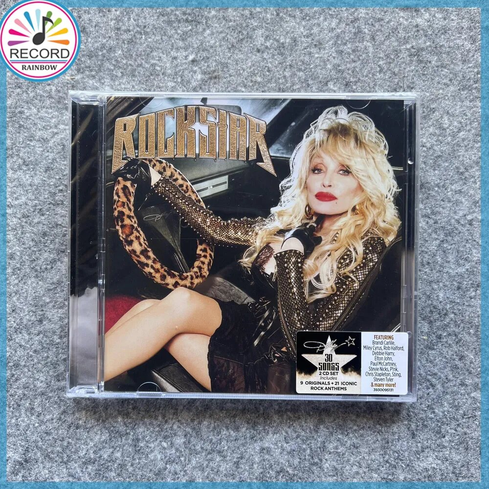 CD Dolly Parton Rockstar 2CD запечатанный совершенно новый альбом RS