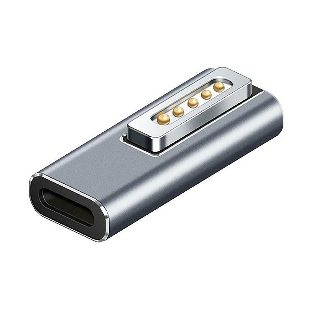 Переходник USB-C на MagSafe 2, для MacBook Air/Pro, серебристый
