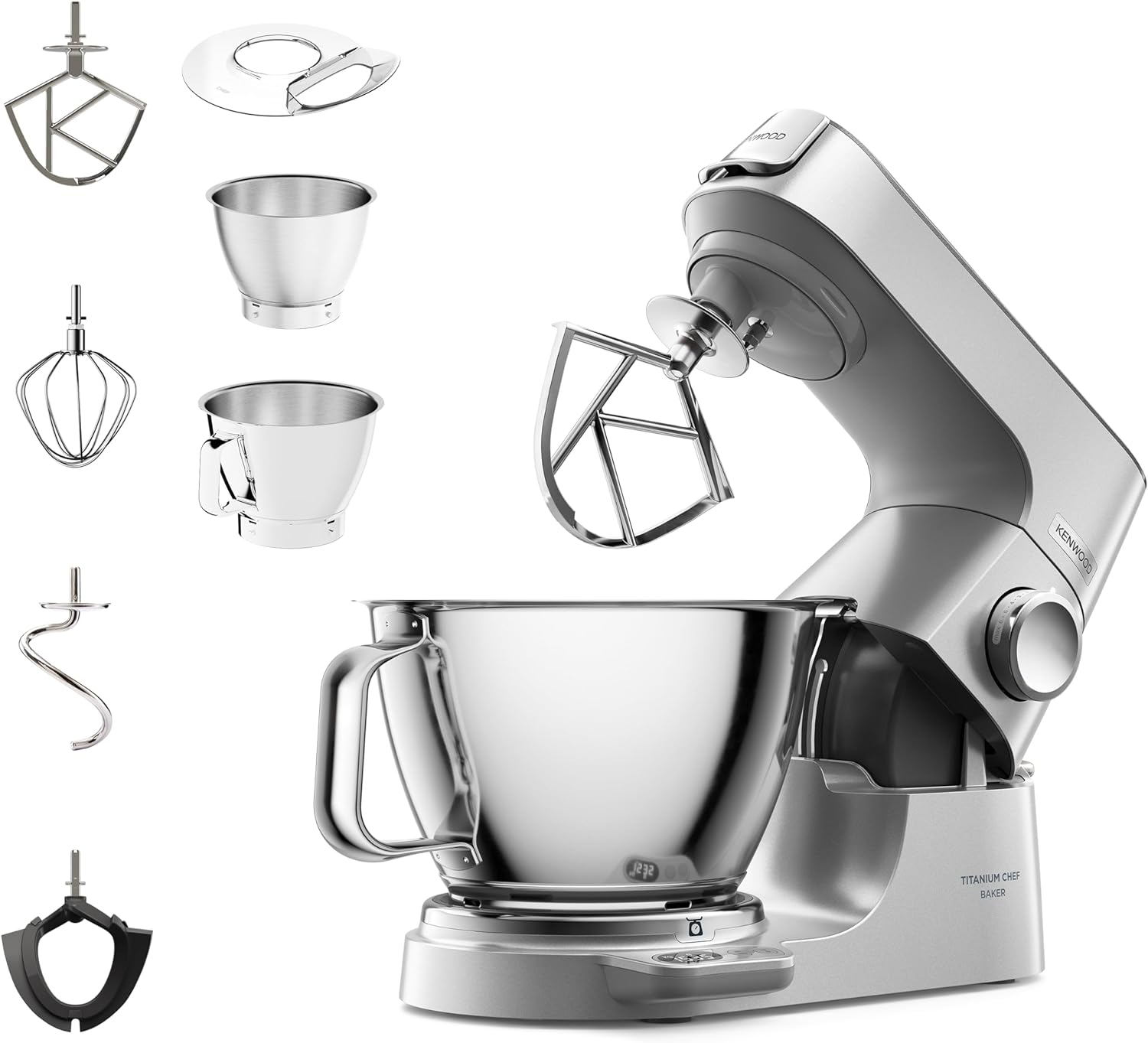 Кухонный комбайн Kenwood KVC85.004SI Titanium Chef Baker