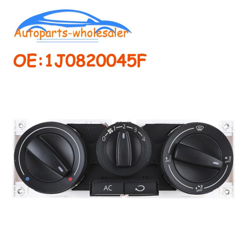 Автомобильный обогреватель 1J0820045F 1J0820045G для 99,5-05 VW Jetta Golf 4 Passat B5 bora Air A/C, панель переключателя кондиционера