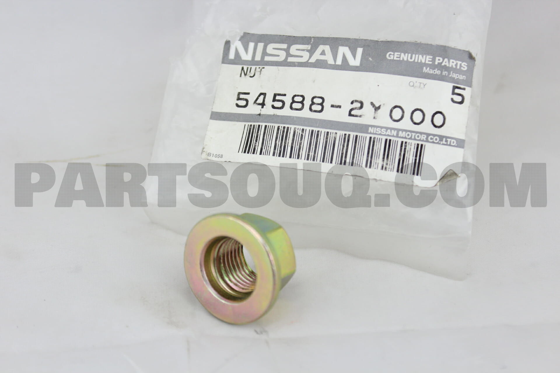 Гайка, шестигранная, НВД-15ММ Nissan 545882Y000