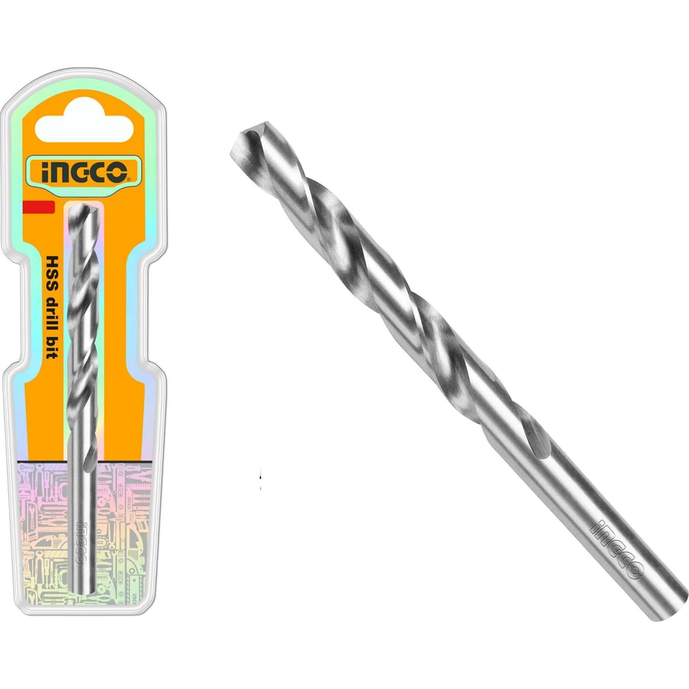 Сверло по металлу INGCO M2 HSS 4.5 мм INDUSTRIAL DBT11300451