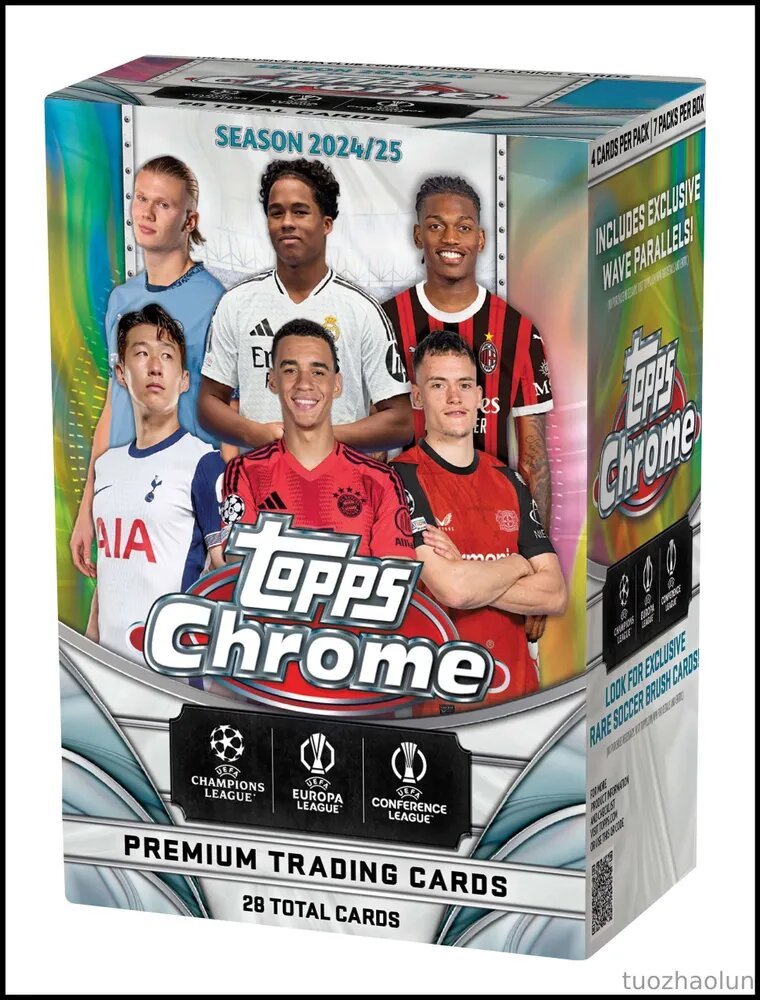 2024-25 Topps Chrome UEFA Club Competitions - Value Футбольная карточка