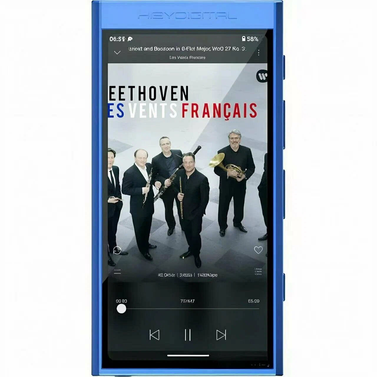 HiBy Music MP3-плеер hiby-m300, темно-синий