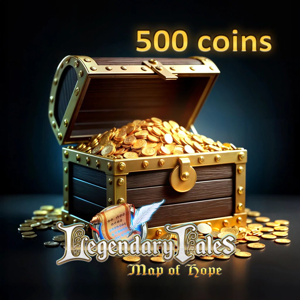 Дополнение Legendary Tales 4: Map of Hope - 500 coins, цифровое издание PlayStation 5, регион Индонезия / код пополнения баланса