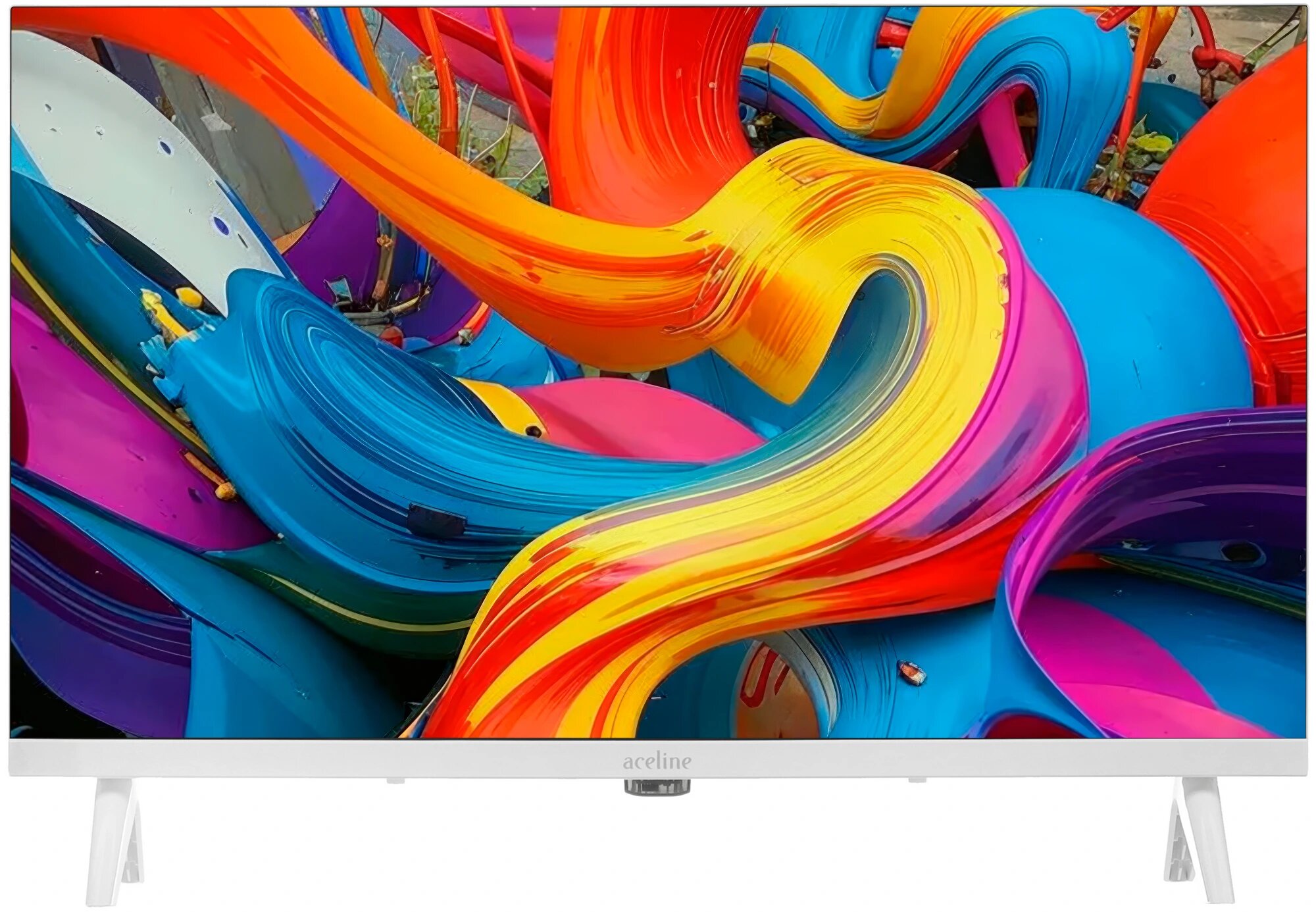 24" (60 см) Телевизор Aceline FP24HAN1W белый, HD, 1366x768, 60Гц